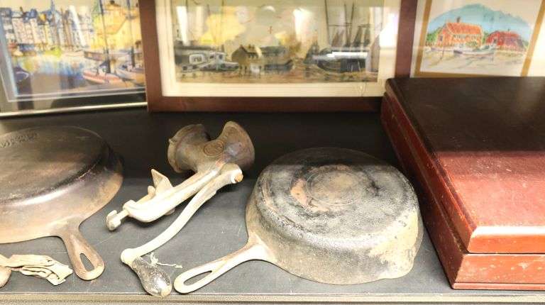 Ss Flatware, Nautical Artwork, Cast Iron Frying Pans, Etc. - Dixon's ...