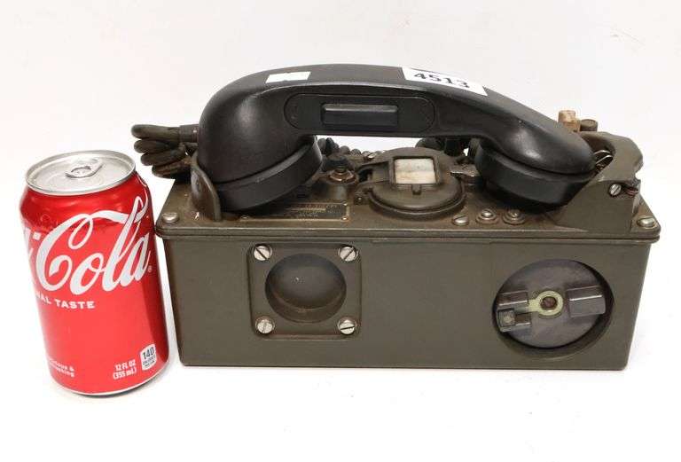 Vintage Kellogg Switchboard Ta-312/Pt Military Telephone - Dixon's ...