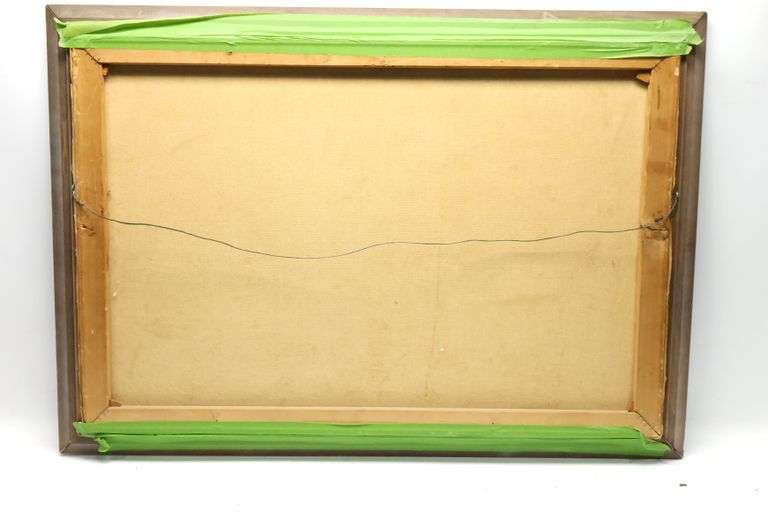 Harry Koster Oil on Canvas Seascape - Dixon's Auction at Crumpton