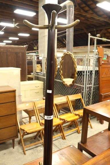 Industrial Style Coat Tree - Dixon's Auction at Crumpton