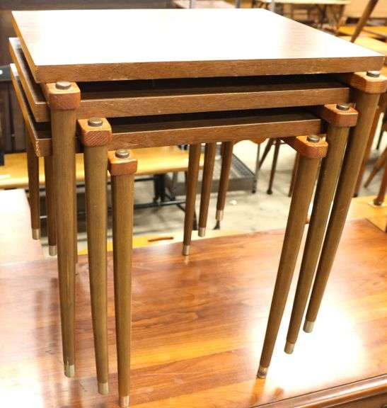 MCM Stacking Tables - Dixon's Auction at Crumpton