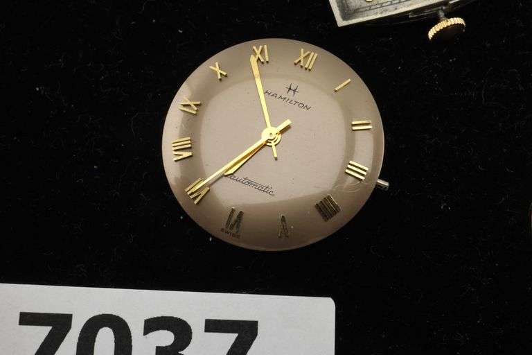 Tray Lot of Hamilton Watch Movements - Dixon's Auction at Crumpton