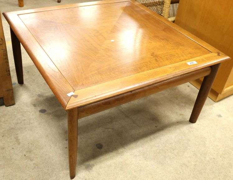 Drexel MCM Walnut Coffee Table - Dixon's Auction at Crumpton