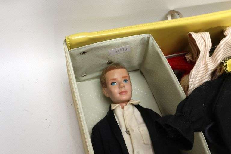 Vintage Ken Doll with Case & Accessories - Dixon's Auction at Crumpton