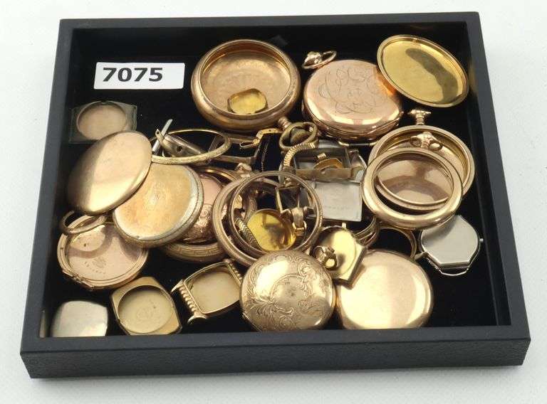 Gold-Filled Watch Cases 379.7g - Dixon's Auction at Crumpton