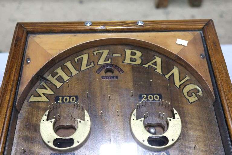 Vintage Whizz-Bang Tabletop Pinball Game - Dixon's Auction at Crumpton