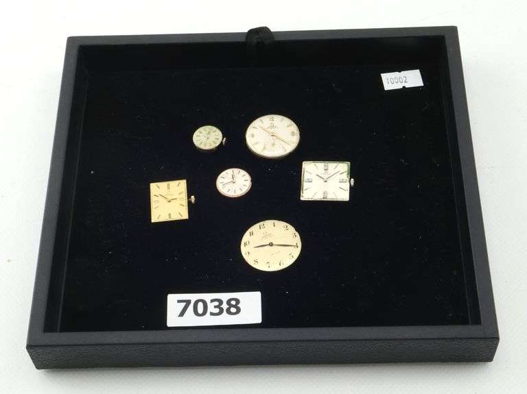 Tray Lot of Omega Watch Movements - Dixon's Auction at Crumpton