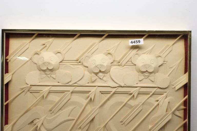 MCM Paper Wall Art - Dixon's Auction at Crumpton