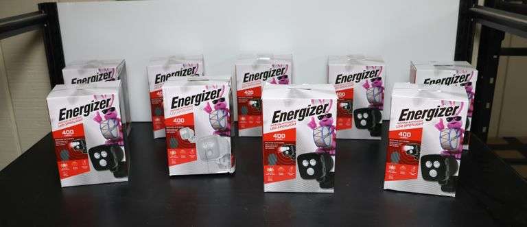 Open Box: (9) Energizer Led Spotlights, [As-Is, Item(S) Appear New But ...