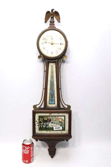 Vintage Telechron Banjo Clock - Dixon's Auction at Crumpton