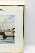 James Drake Iams Watercolor Harbor Scene - Dixon's Auction at Crumpton