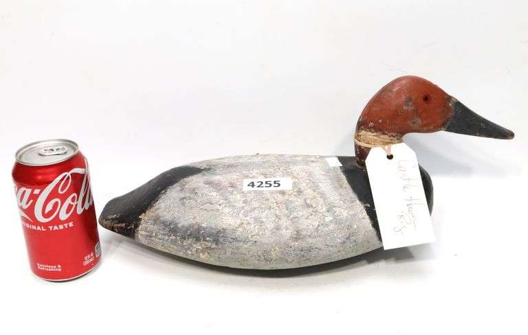 Castle Haven Rig Canvasback Duck Decoy - Dixon's Auction at Crumpton