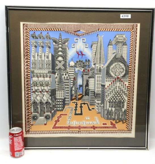 Pedro Friedeberg Pencil Signed Artist Proof Serigraph - Dixon's Auction ...