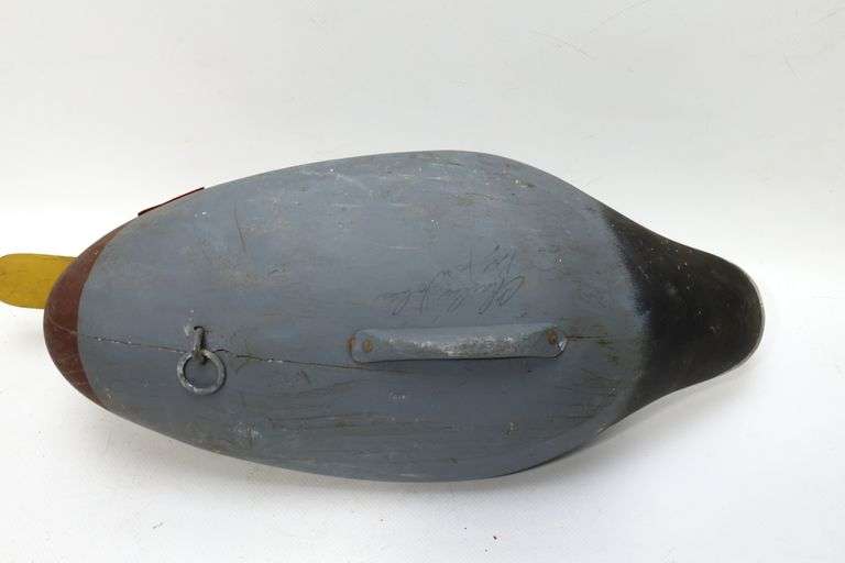 Charles Jobes Mallard Duck Decoy - Dixon's Auction at Crumpton