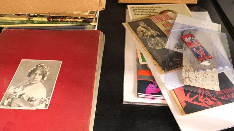 Vintage Paper Ephemera Lot, Pin Up Girls, Scrapbook, Art in America Magazines Etc. - Dixon's ...