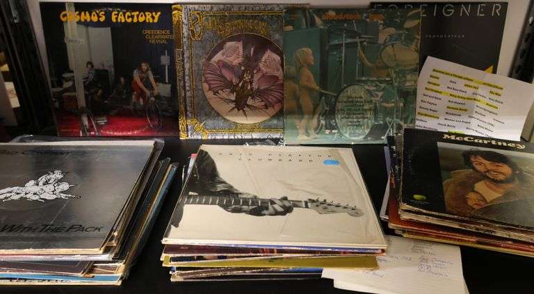 Lot of Vintage Record Albums - Dixon's Auction at Crumpton
