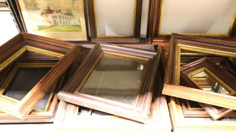Lot of Antique Victorian Frames - Dixon's Auction at Crumpton