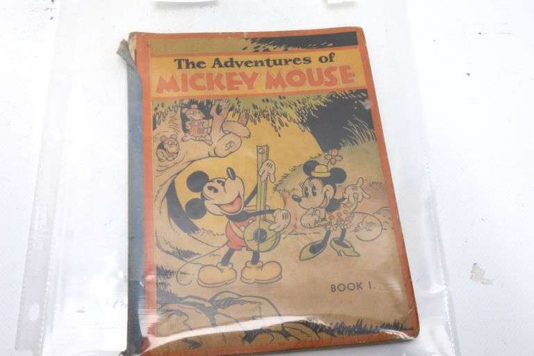 Vintage the Adventures of Mickey Mouse 1931 Book - Dixon's Auction at ...