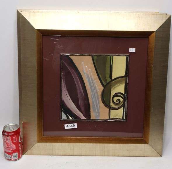 3 Pencil Signed Abstract Prints - Dixon's Auction at Crumpton