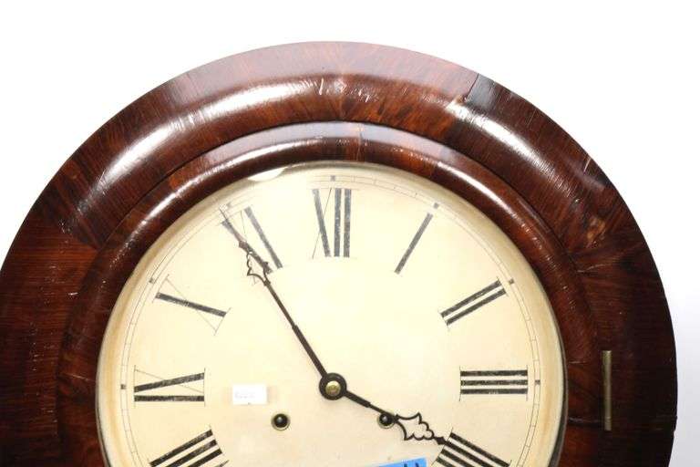 Antique Welch Spring Weight Driven Regulator Clock - Dixon's Auction at ...