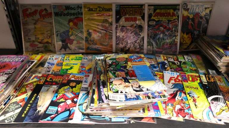 Lot of Vintage Comic Books - Dixon's Auction at Crumpton