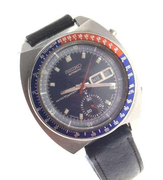 Seiko Automatic Day Date Dive Stainless Watch - Dixon's Auction at Crumpton