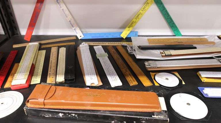 Collection of Vintage Measuring Sticks & Rulers - Dixon's Auction at ...