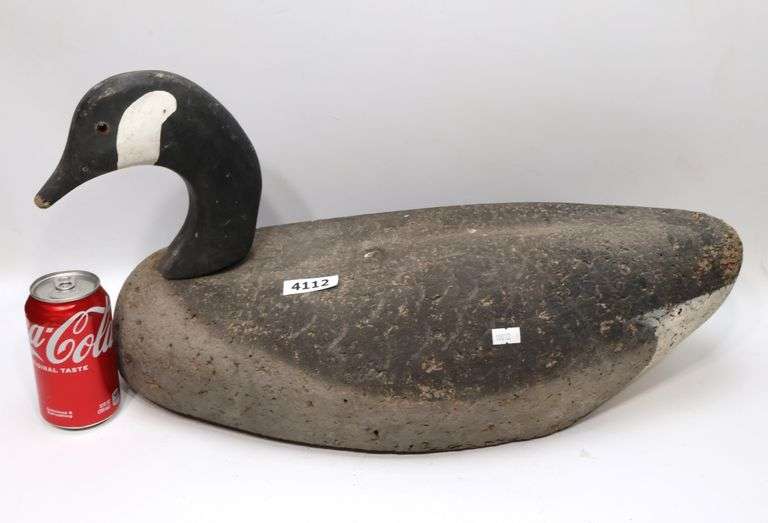 Harold Hayman Cork Goose Decoy - Dixon's Auction at Crumpton