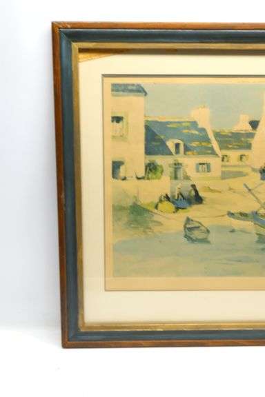 Print After Raymond Wintz - Dixon's Auction at Crumpton