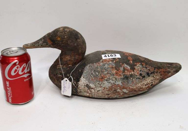 Gundelfinger Canvasback Duck Decoy - Dixon's Auction at Crumpton