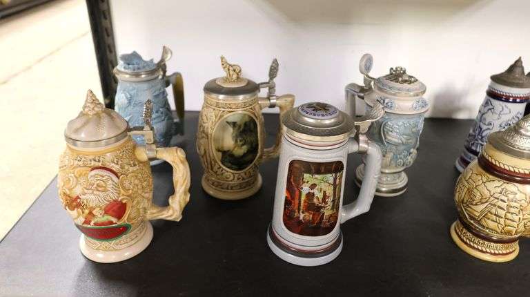 Collection of Avon & Other Beer Steins - Dixon's Auction at Crumpton