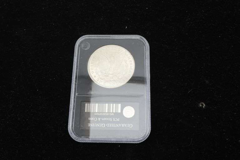 (5) Unc. U.S. Morgan Silver Dollars - Dixon's Auction at Crumpton