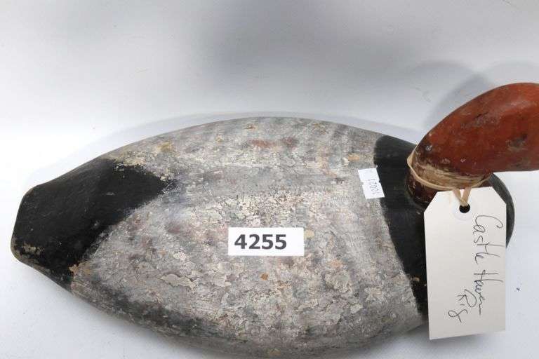 Castle Haven Rig Canvasback Duck Decoy - Dixon's Auction at Crumpton