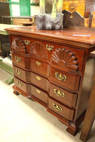 American Drew Block and Shell Chest - Dixon's Auction at Crumpton
