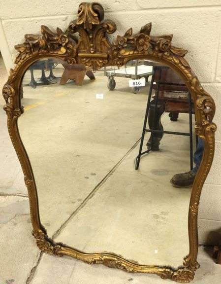 Vintage Gilt Mirror - Dixon's Auction at Crumpton