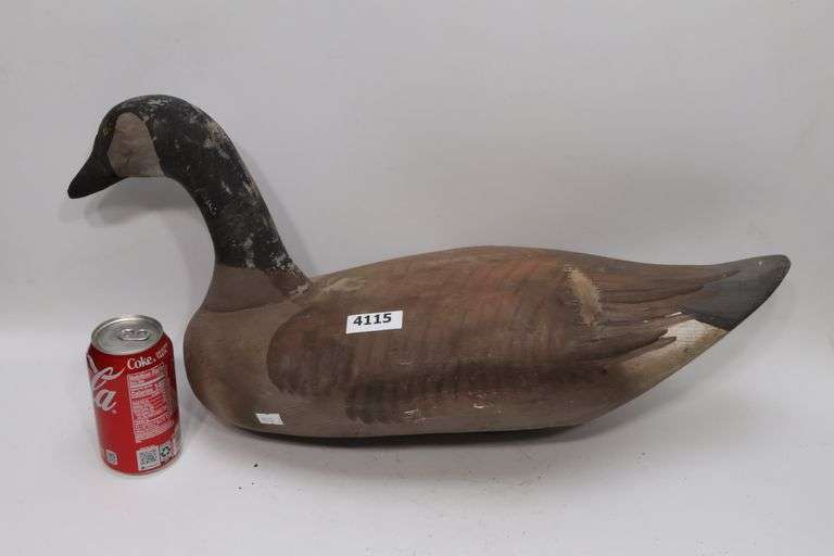 Capt. Harry Jobes Havre De Grace MD Goose Decoy - Dixon's Auction at ...