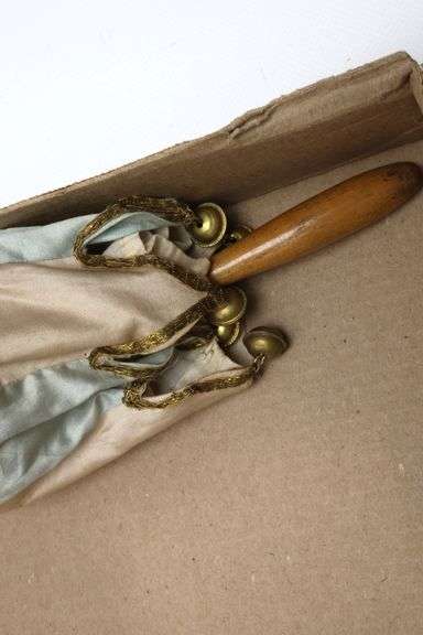 Antique Bisque Doll Head Rattle - Dixon's Auction at Crumpton