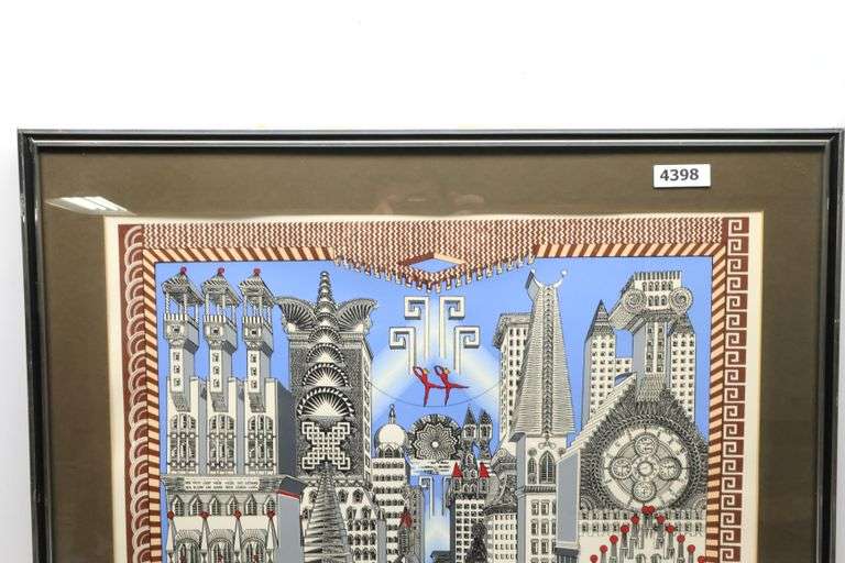 Pedro Friedeberg Pencil Signed Artist Proof Serigraph - Dixon's Auction ...