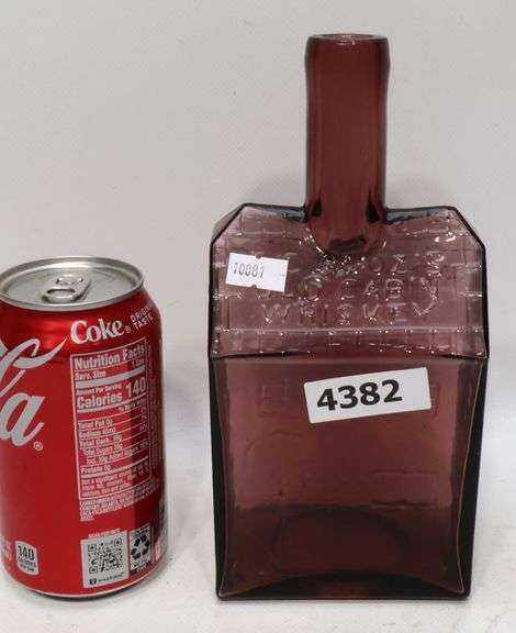 Antique E.G. Booz's Old Cabin Whiskey Bottle - Dixon's Auction at Crumpton