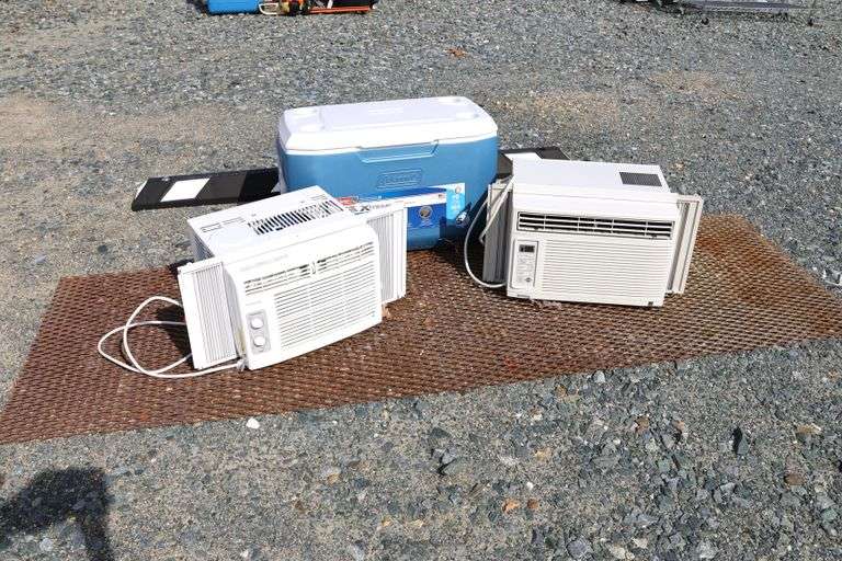 *NO STORAGE* Air Conditioners and Cooler, Untested - Dixon's Auction at ...