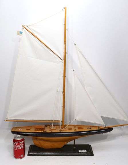 Sailboat Model - Dixon's Auction at Crumpton