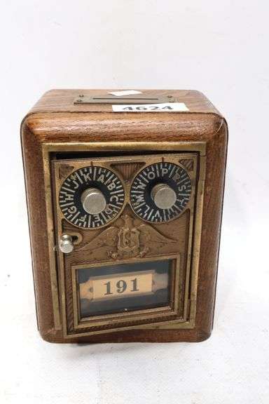 Vintage Postal Box Bank - Dixon's Auction at Crumpton