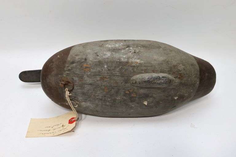James Currier Havre De Grace MD 1930s Rare Canvasback Hen Duck Decoy ...