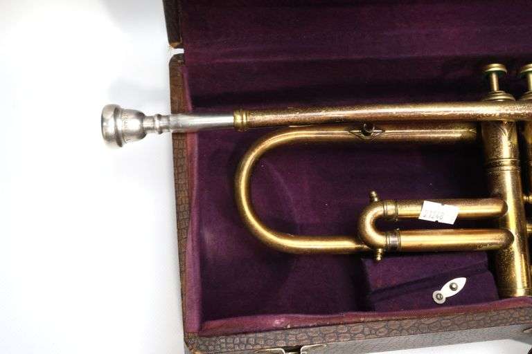 Vintage Benson & Co. Prototype Carl Fischer Trumpet with Case - Dixon's ...