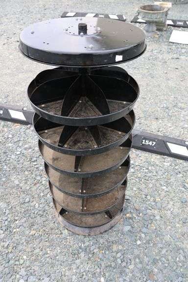 Metal Rotating Tool Bin - Dixon's Auction at Crumpton