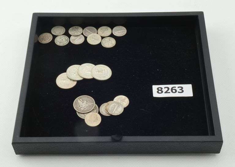 U.S. 90% Coins. $3 Face Value - Dixon's Auction at Crumpton
