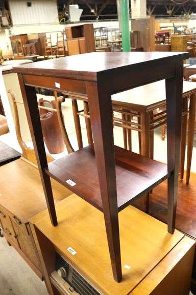 Modern Two Tier Stand - Dixon's Auction at Crumpton