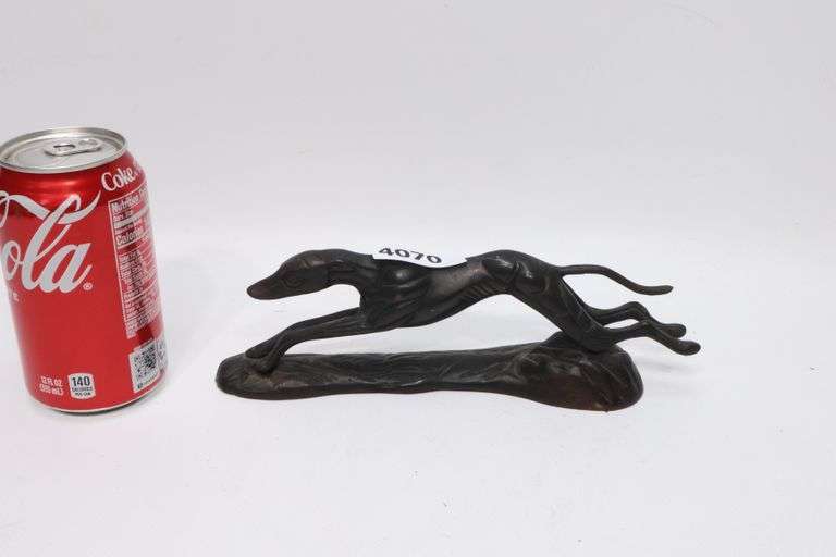 Modern Greyhound Bronze - Dixon's Auction at Crumpton