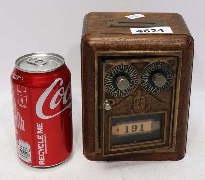 Vintage Postal Box Bank - Dixon's Auction at Crumpton