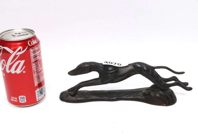 Modern Greyhound Bronze - Dixon's Auction at Crumpton